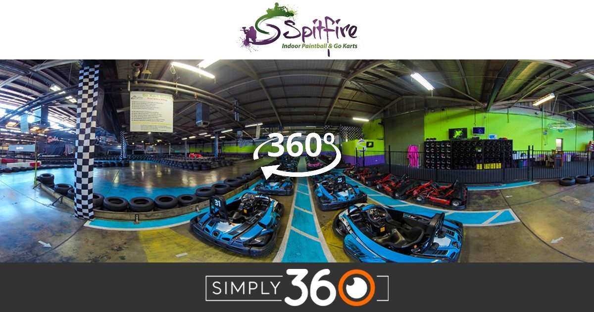 Spitfire Paintball & Go Karts - Street View | Simply 360 - 360 Virtual ...